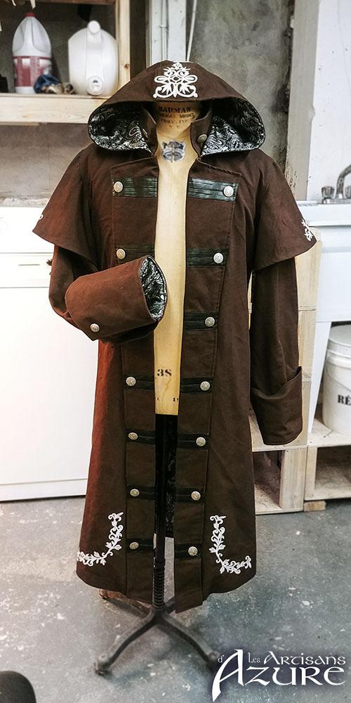 Silver Sentinel Coat | Custom | Les Artisans d'Azure