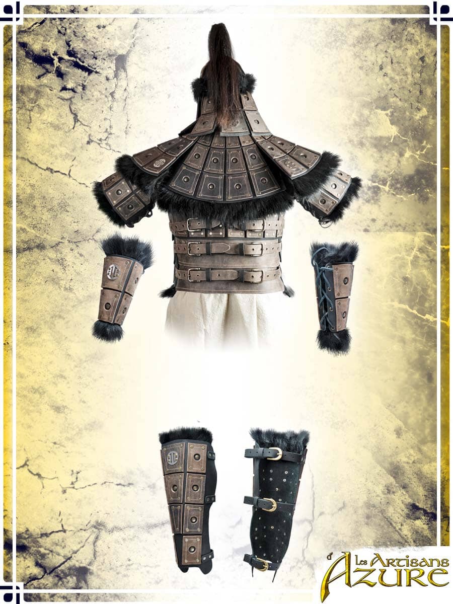 Full Nomad Armor - Medieval Leather protection for LARP – Les Artisans ...