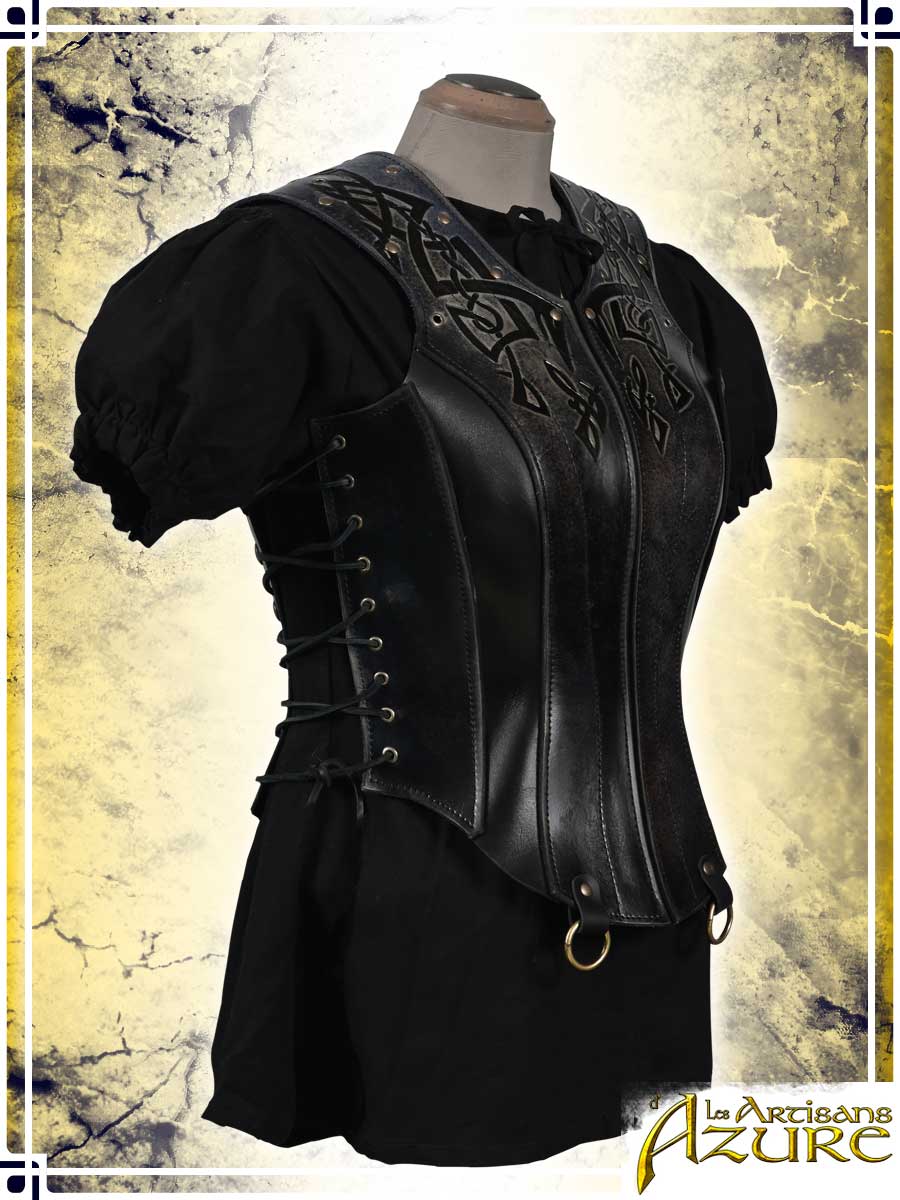 Shieldmaiden Ashen Cuirass - Medieval Fantasy LARP Armor – Les Artisans ...