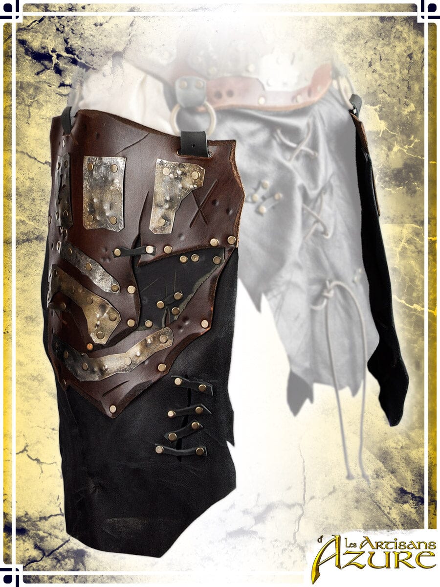 Destroyer Tassets - Medieval Leather Armor for Fantasy LARP – Les ...