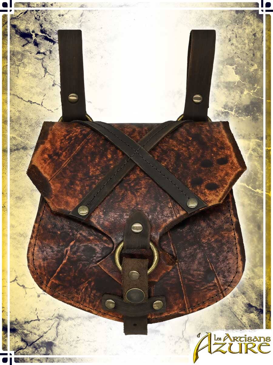 Wildwalker Pouch - Dark fantasy leather accessory for LARP – Les ...