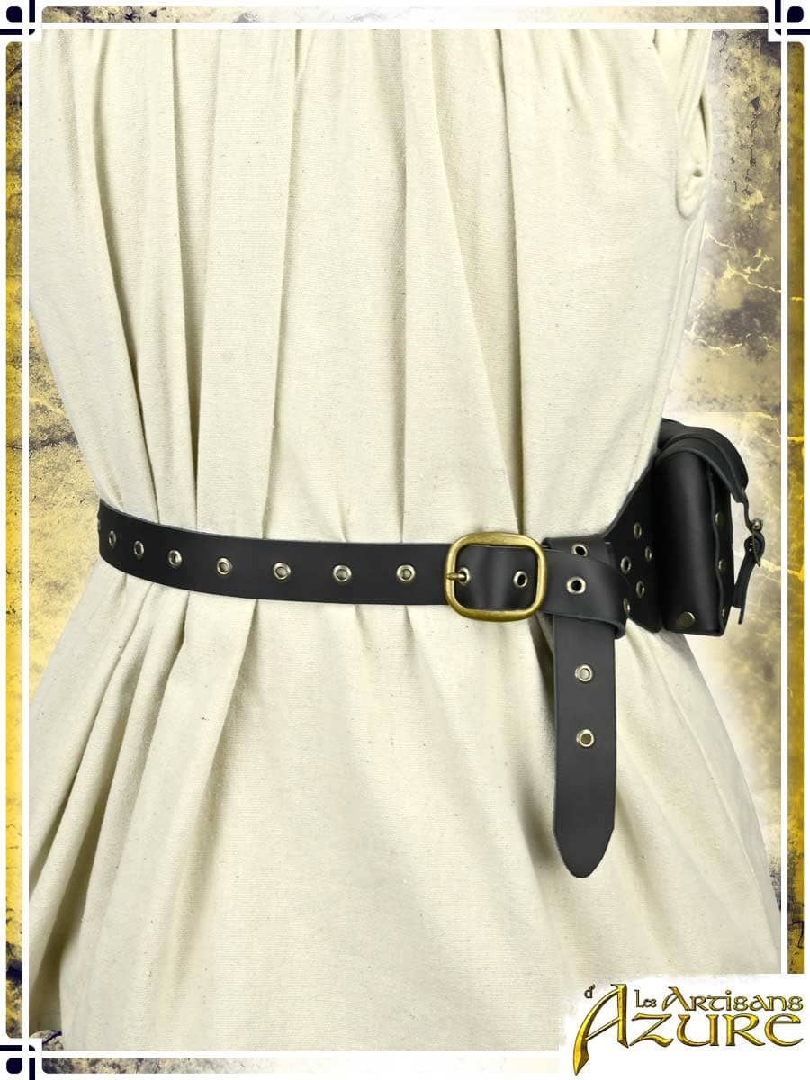 Alchemist Belt - Medieval Celtic leather accessory for LARP – Les ...