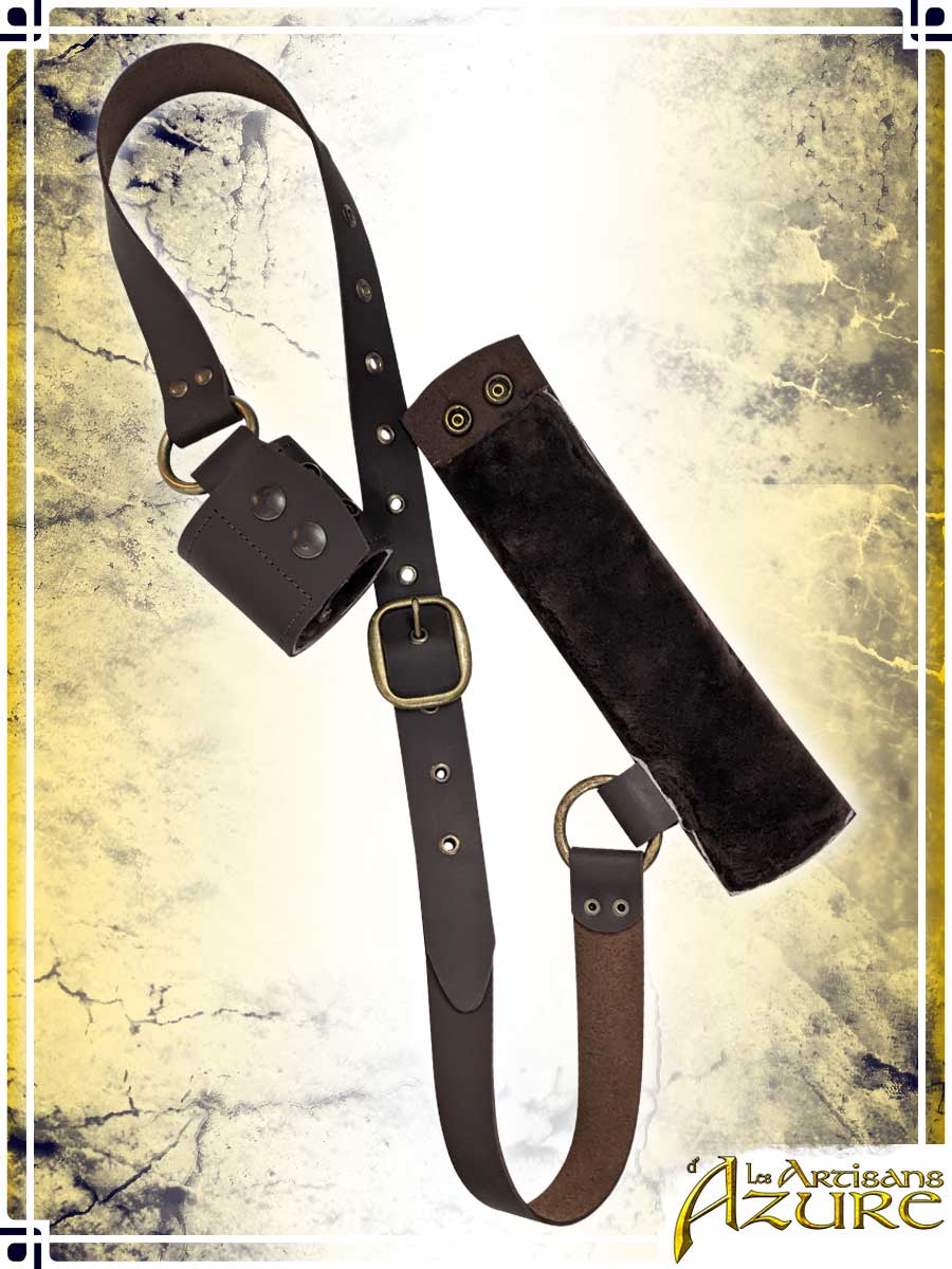 Porte arme d'hast - Fourreau pour lance et bâton de GN – Les Artisans d ...