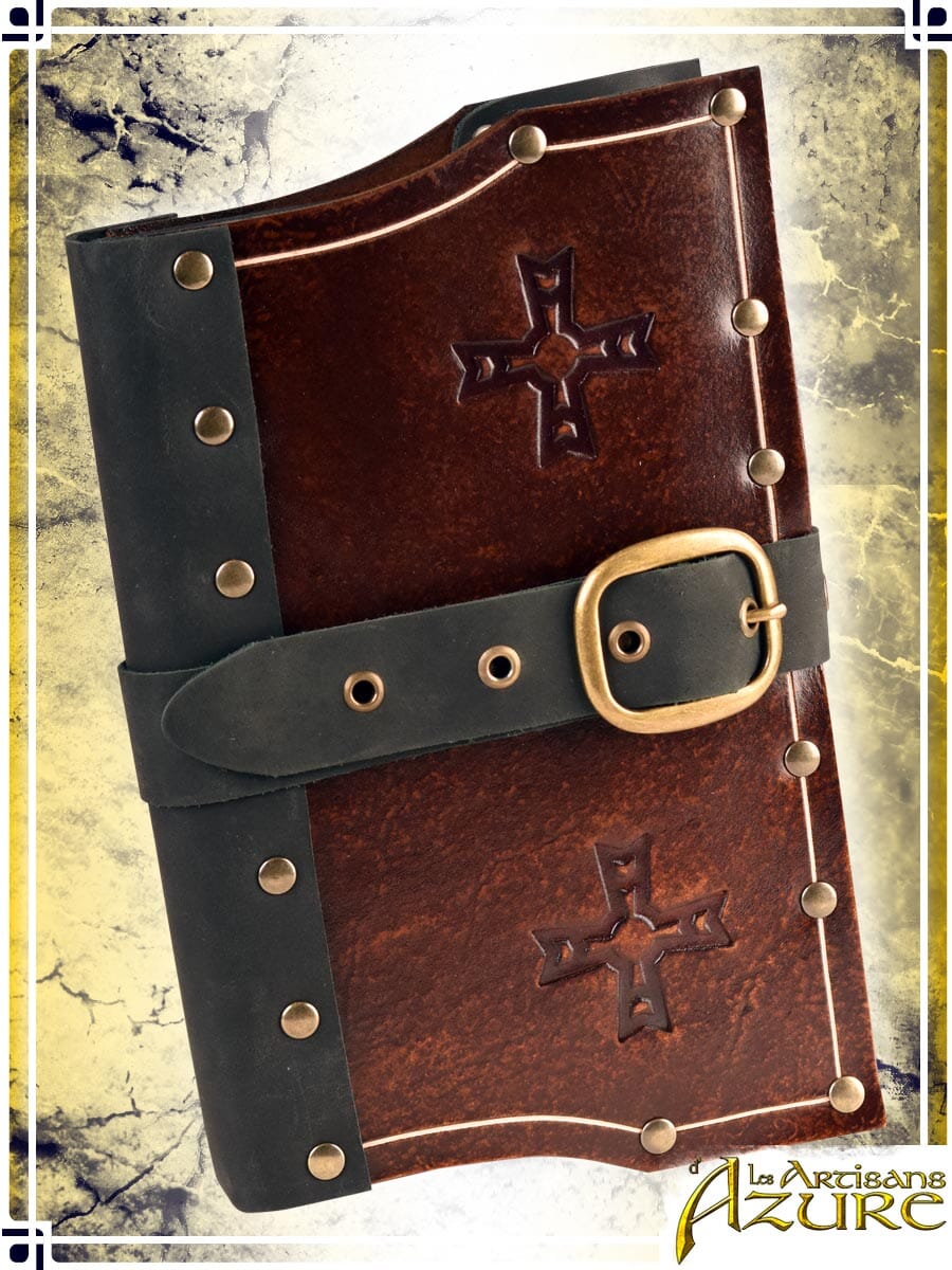 Cross Spellbook - Medieval Leather Accessory for LARP – Les Artisans d ...