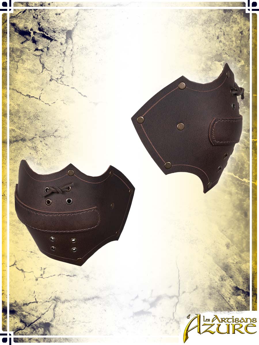 Classic Elbows - Medieval Leather Armor for LARP – Les Artisans d'Azure