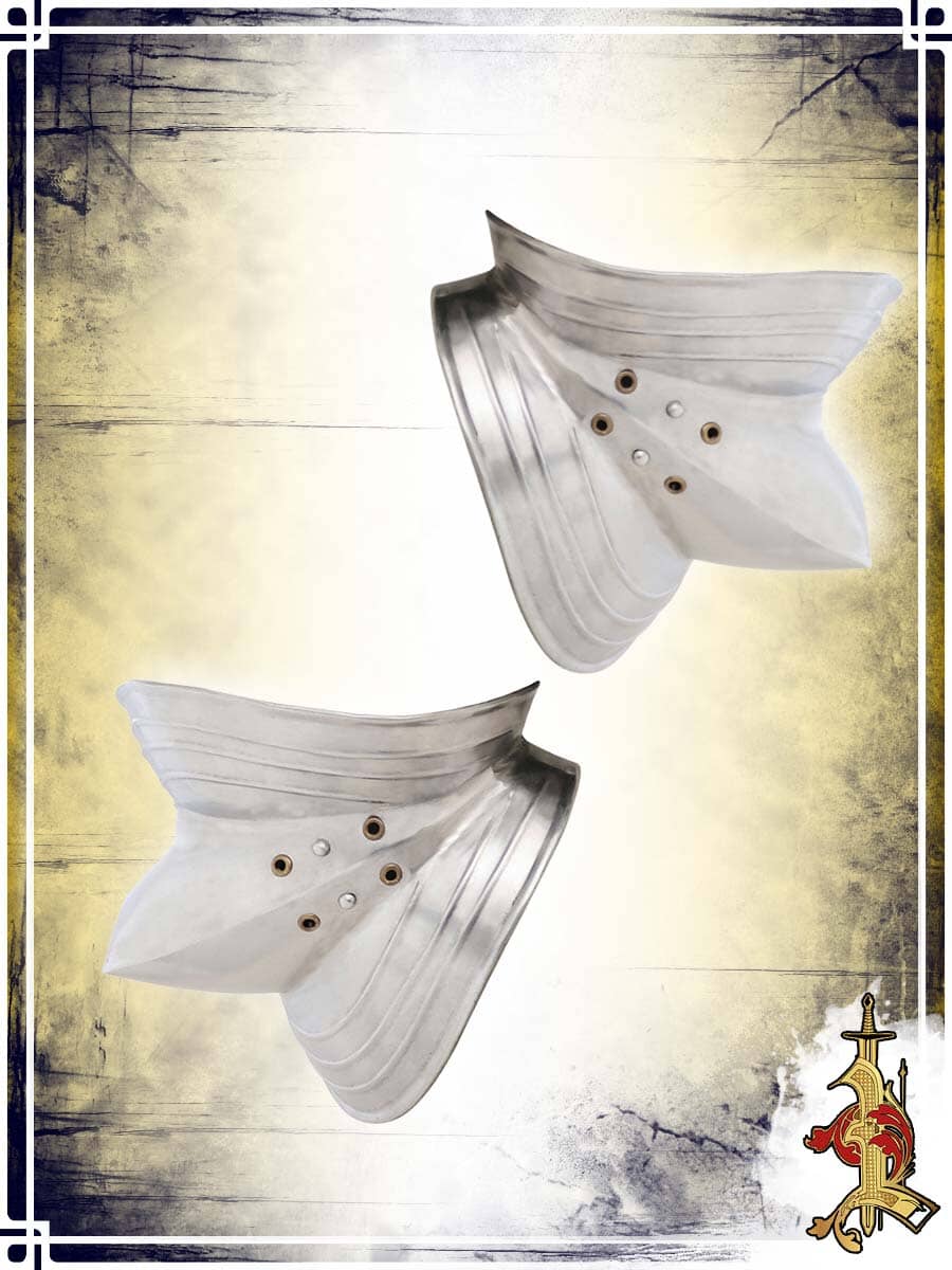15th Century German Steel Couter Elbow Cops – Les Artisans d'Azure