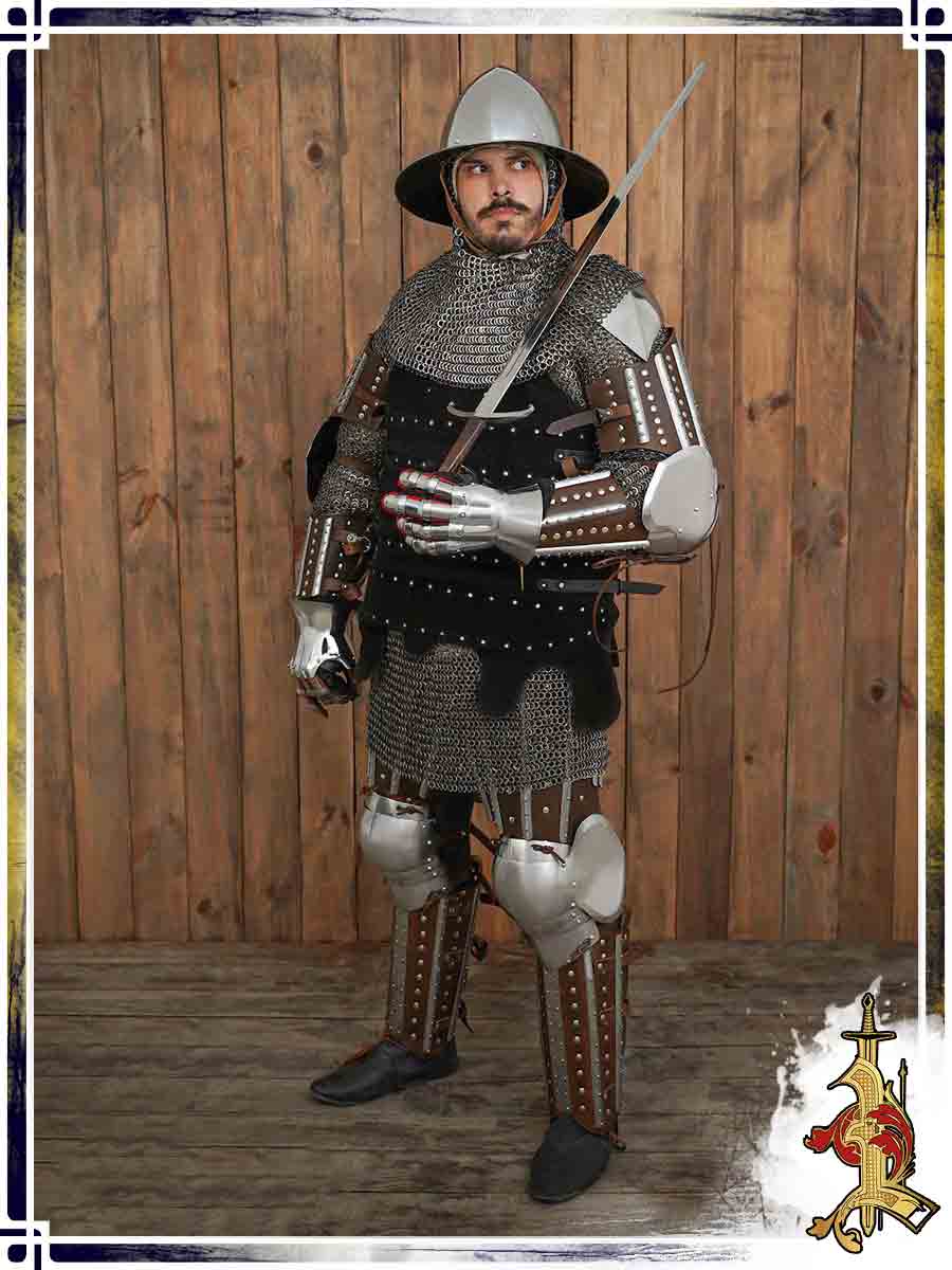 Late Medieval Splint Arm Harness by Lord of Battles – Les Artisans d'Azure