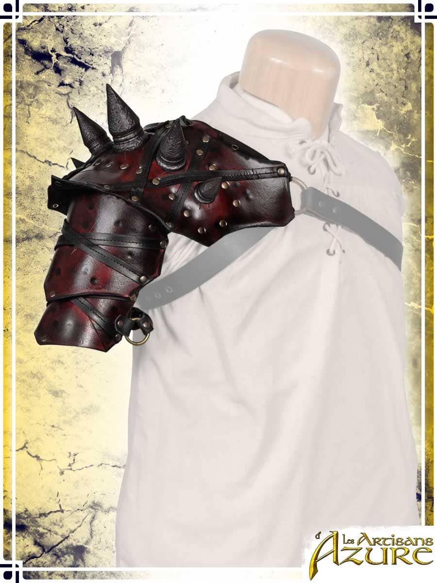 Bloodwalker LARP Spikes Pauldron for medieval fantasy events – Les ...