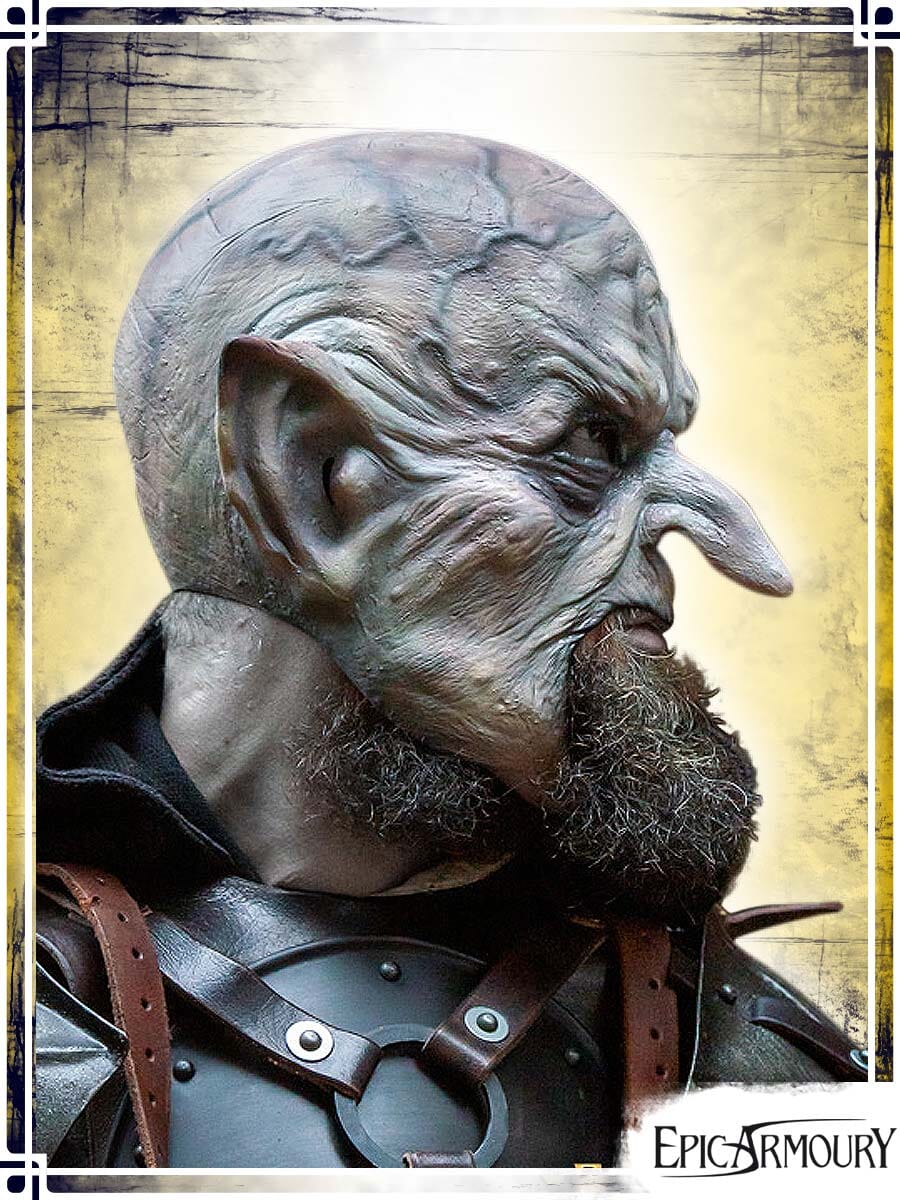 Latex Malignant Goblin Mask for LARP – Les Artisans d'Azure