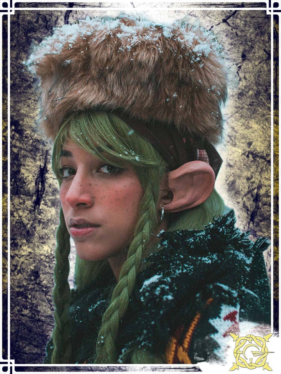Dwarf/Gnome Ears – Unpainted – Aradani – Les Artisans d'Azure