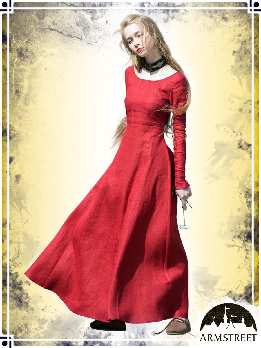 Red Elise Dress – Les Artisans d'Azure