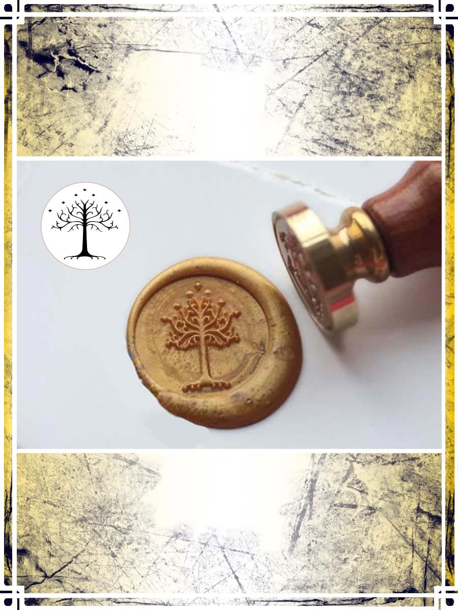 Wax Seal Stamp - White Tree – Les Artisans d'Azure