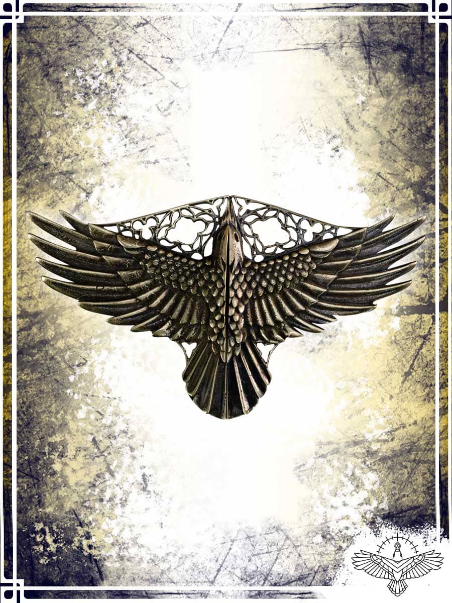 Cloak Clasp - Raven – Les Artisans d'Azure